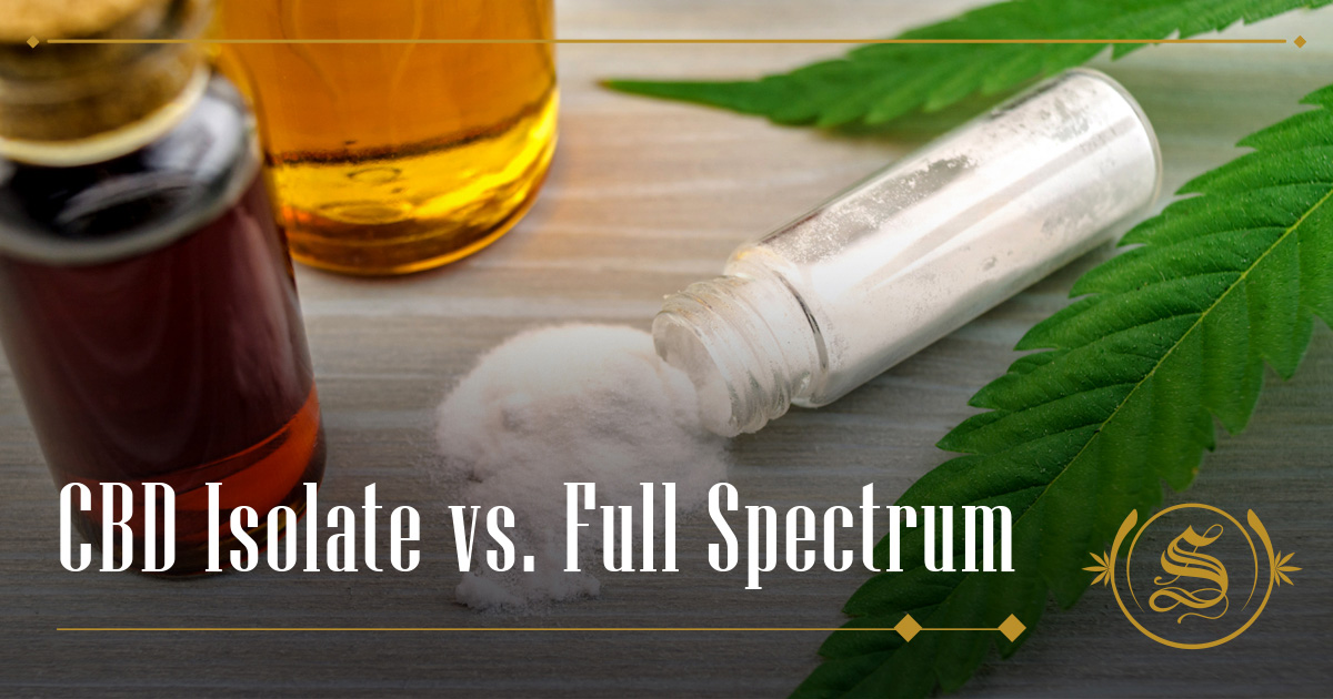 CBD Isolate Vs Full Spectrum: A Guide To Get Started - The Sanctuary