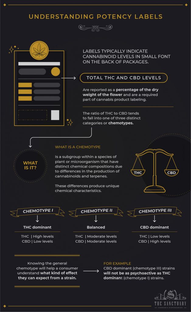 How Much THC Is In Weed? Understanding Potency Labels - The Sanctuary